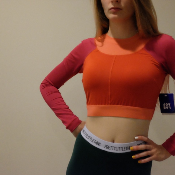 JoyLab | Tops | Joy Lab Long Sleeve Cropped Top | Poshmark